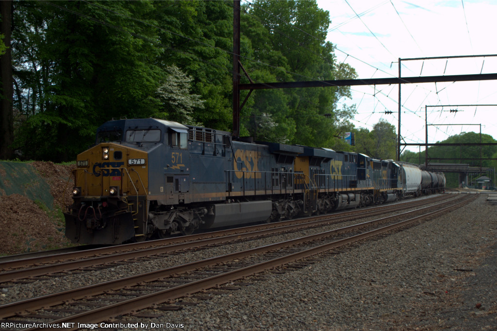 CSX CW44AH 571 leads L418-13